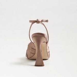 Sam Edelman | Shoes | Sam Edelman Lavender Praline Satin Heel 95 | Poshmark